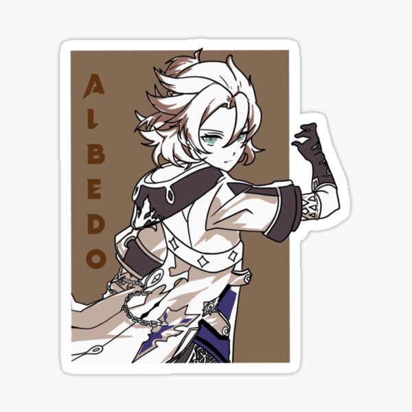 "Albedo Perfect Gift Classic ." Sticker by lanikatheri | Redbubble