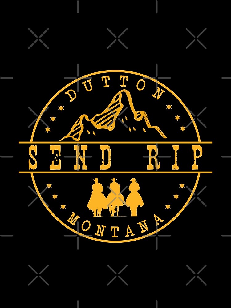 "Yellowstone Tv Show Send Rip" Postcard for Sale by lokielli | Redbubble