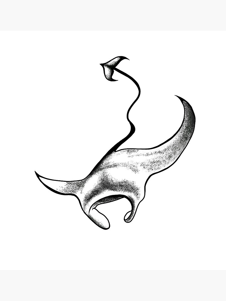 "Devil Ray" Poster by Pickledoodles97 | Redbubble