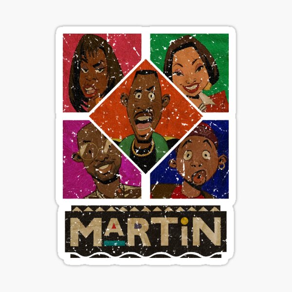 "VINTAGE MARTIN " Sticker for Sale by SamanthaWilton | Redbubble