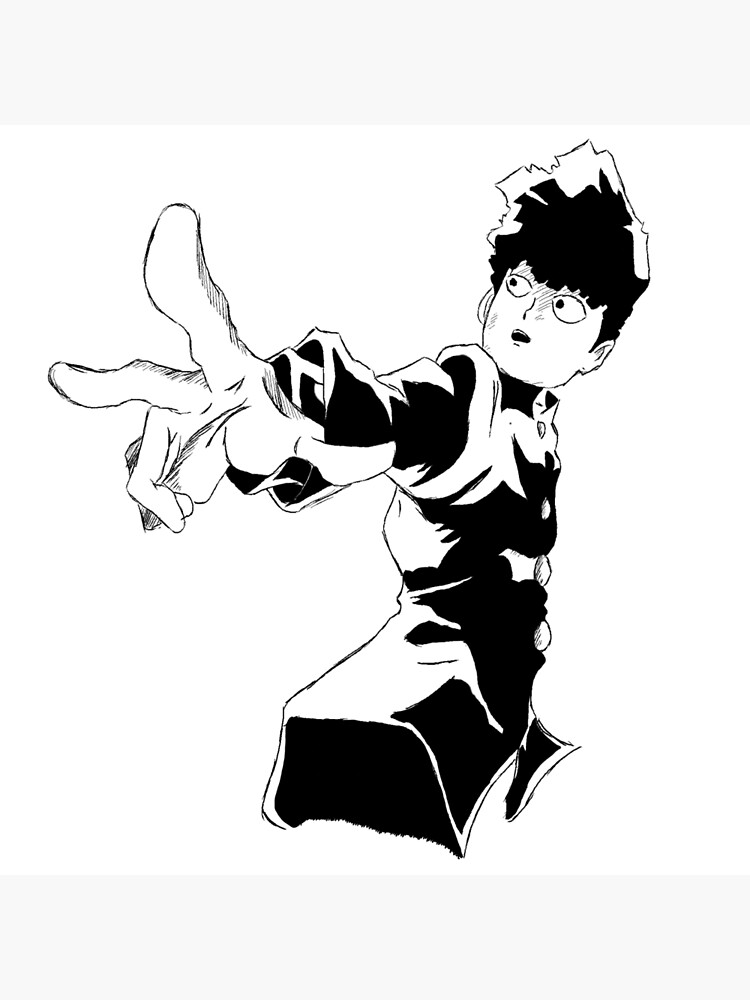 "Cool Mob Psycho" Art Print by LnS-Mangart | Redbubble