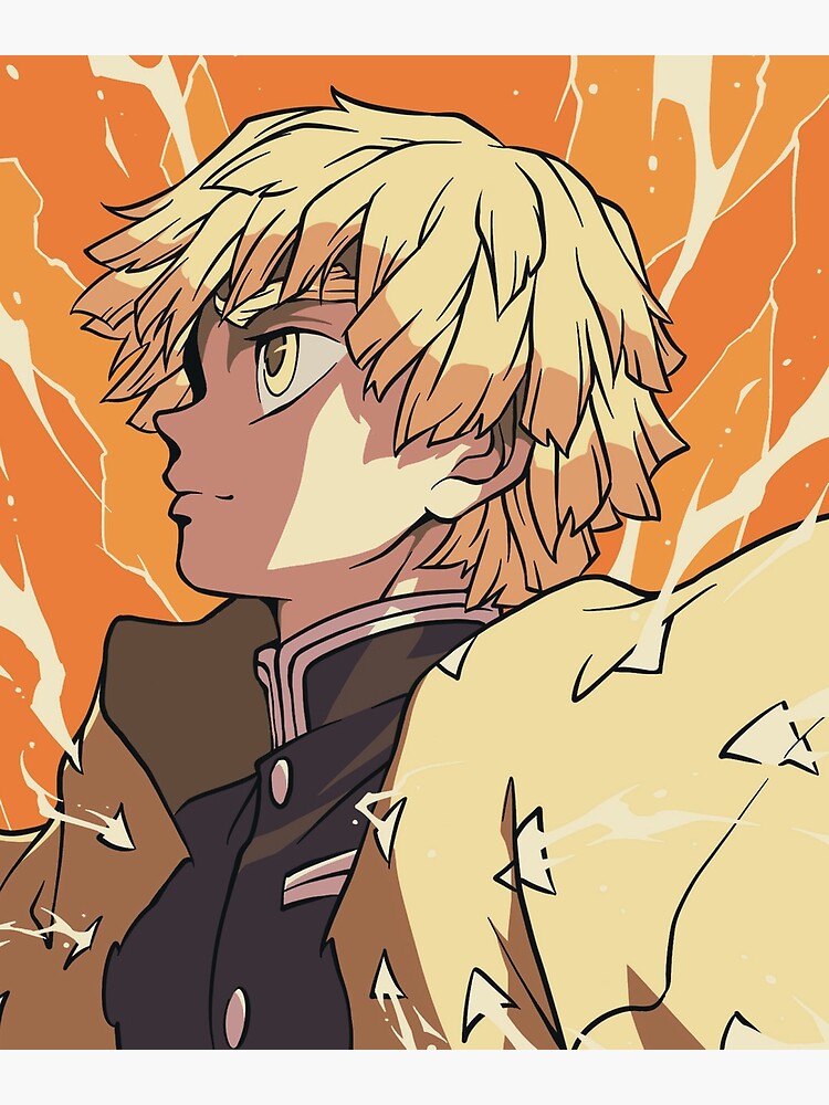"Demon Slayer Staffel 2 Zenitsu Agatsuma S2" Poster von Minnie-Smith ...