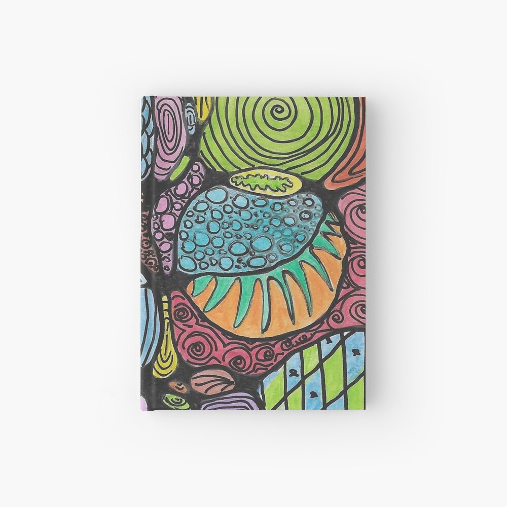 "Single cell,hand drawn illustration, watercolour, pen, doodle ...