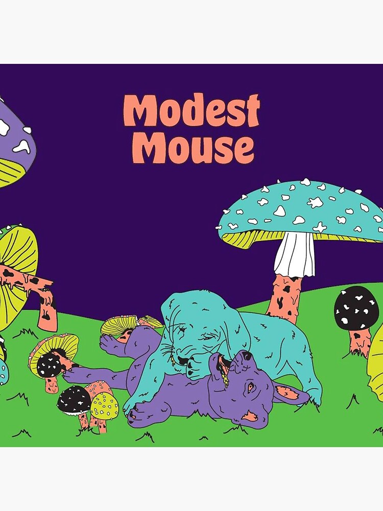 "Modest Mouse Picture For Fans" Sticker by blitheprestn | Redbubble