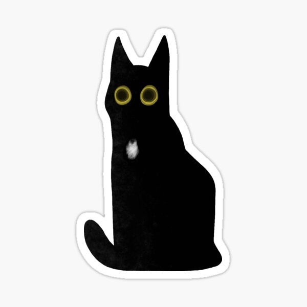 "Midnight" Sticker by mouthfulofbees | Redbubble