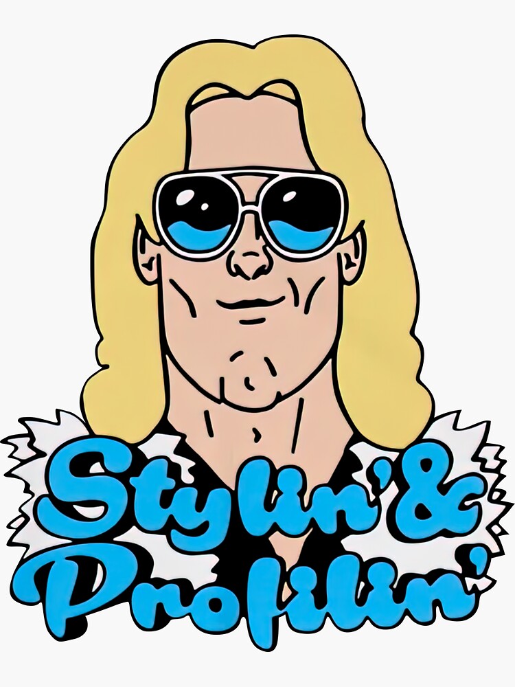 "ric flair t shirt" Sticker by carrsilvashop | Redbubble