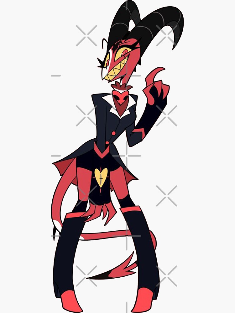 "Blitzo - Helluva Boss" Sticker by OtakuEmporium | Redbubble