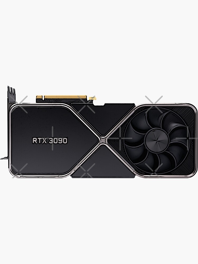 Pegatina «Nvidia Geforce RTX 3090» de Bublifuk6410 | Redbubble