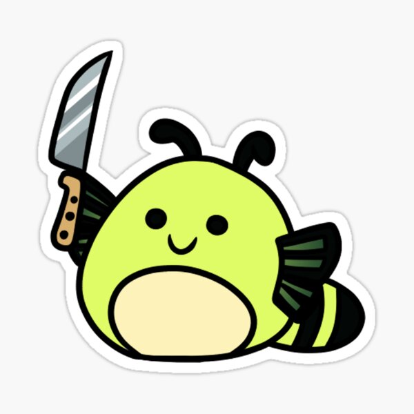 "Babby Stabby" Sticker for Sale by ERCcomic | Redbubble