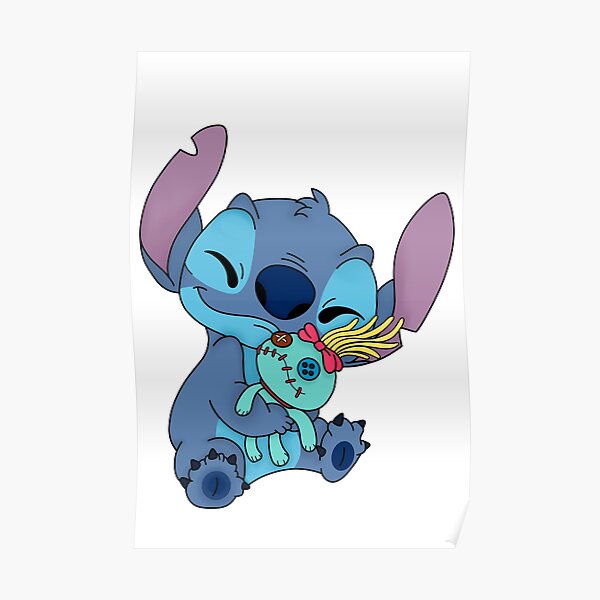 "Stitch&Scrump" Poster for Sale by CatherineAlysha | Redbubble