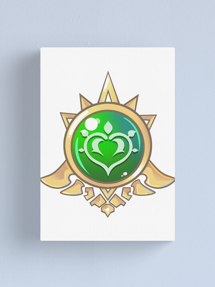 "Genshin Impact - Fan art - Dendro Vision" Canvas Print for Sale by ...