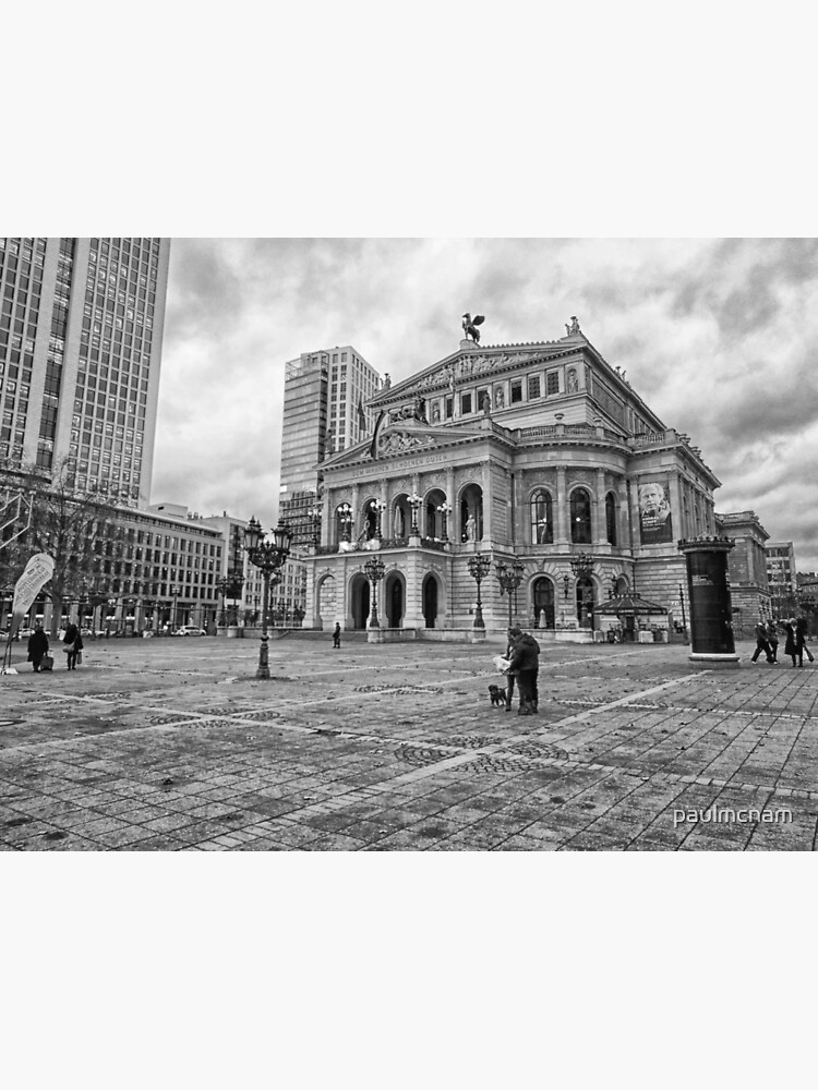 "Alte Oper Frankfurt am Opernplatz" Framed Art Print for Sale by ...