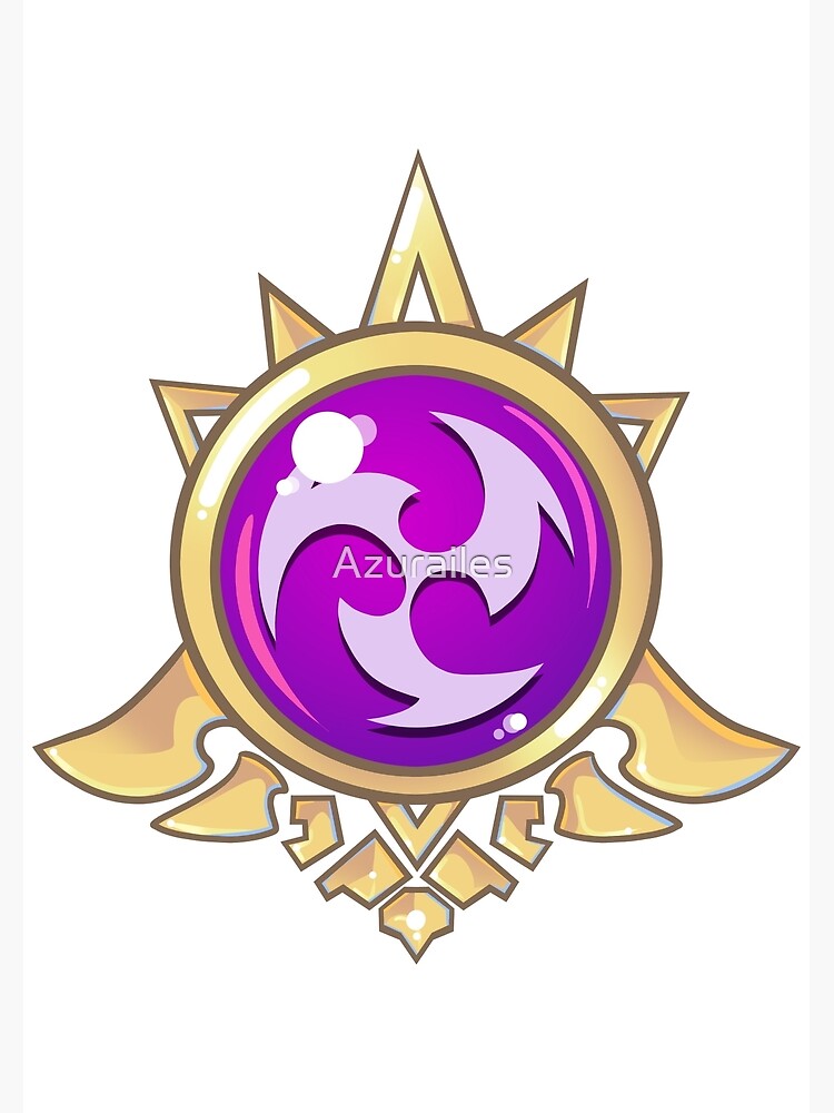 "Genshin Impact - Fan art - Electro Vision" Photographic Print by ...