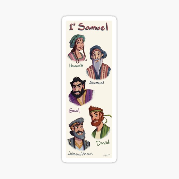 "1 Samuel" Sticker for Sale by ChillyStudios | Redbubble