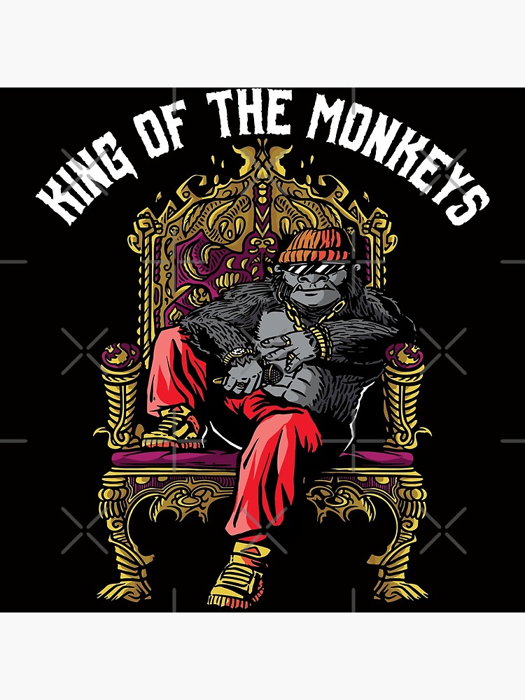 "Monkey King Badass Badass Gangster Monkey" Poster for Sale by ReneMM ...