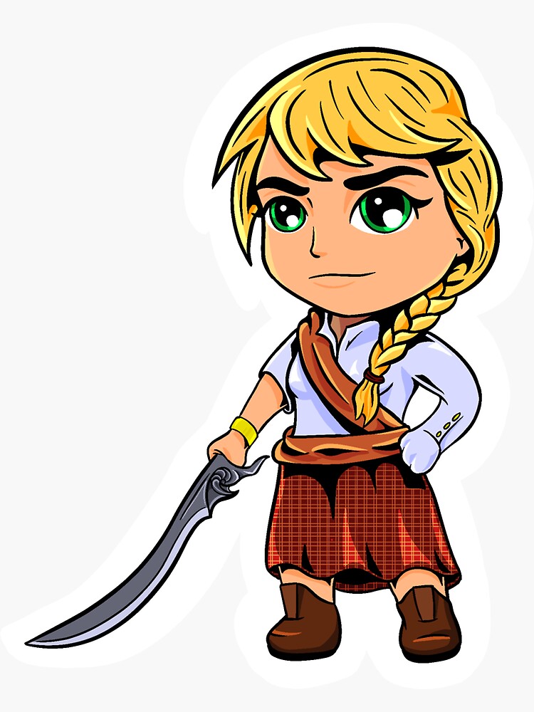 "Radiant Stormlight Archive Chibi" Sticker by Kolbyjack48 | Redbubble