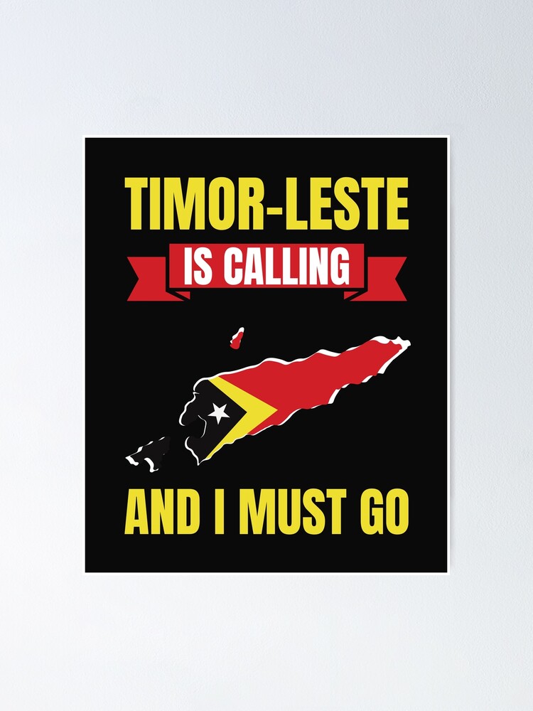 "Timor-Leste Vacation" Poster for Sale by worldpopulation | Redbubble