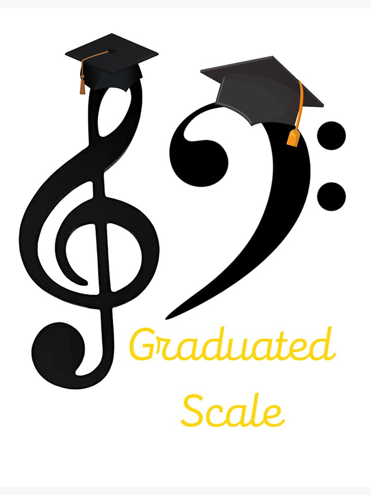 "Graduated Scale" Sticker by Joelhand | Redbubble