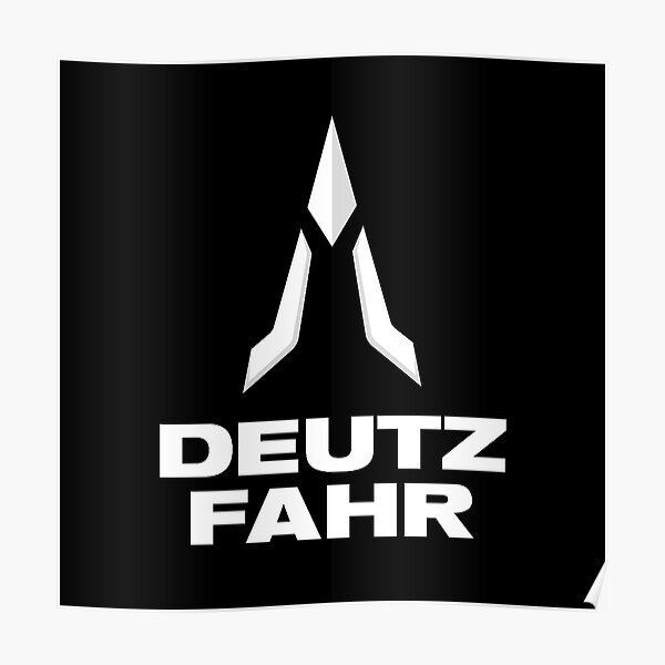 "LOGO DEUTZ-FAHR." Poster for Sale by JeanneDouglas | Redbubble