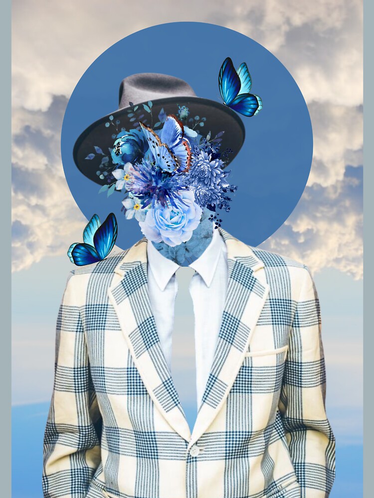 "Flower Face " Sticker by gpehl | Redbubble