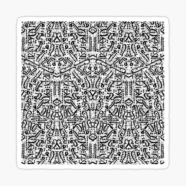 "Arabic " Sticker for Sale by eihab | Redbubble