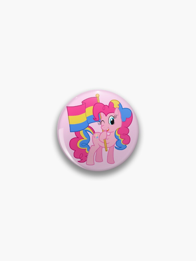 "Pansexual Pride Pinkie Pie - My Little Pony MLP LGBT+ Pan Pride Flag ...