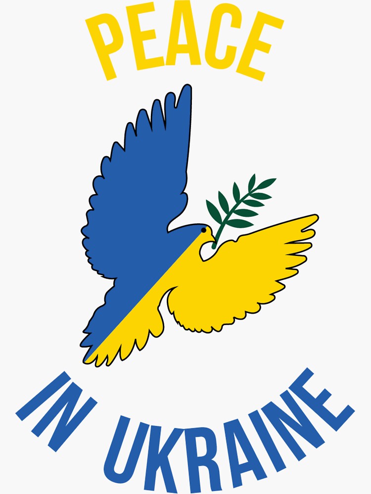 "Ukranian peace bird products" Sticker by domagoj539 | Redbubble