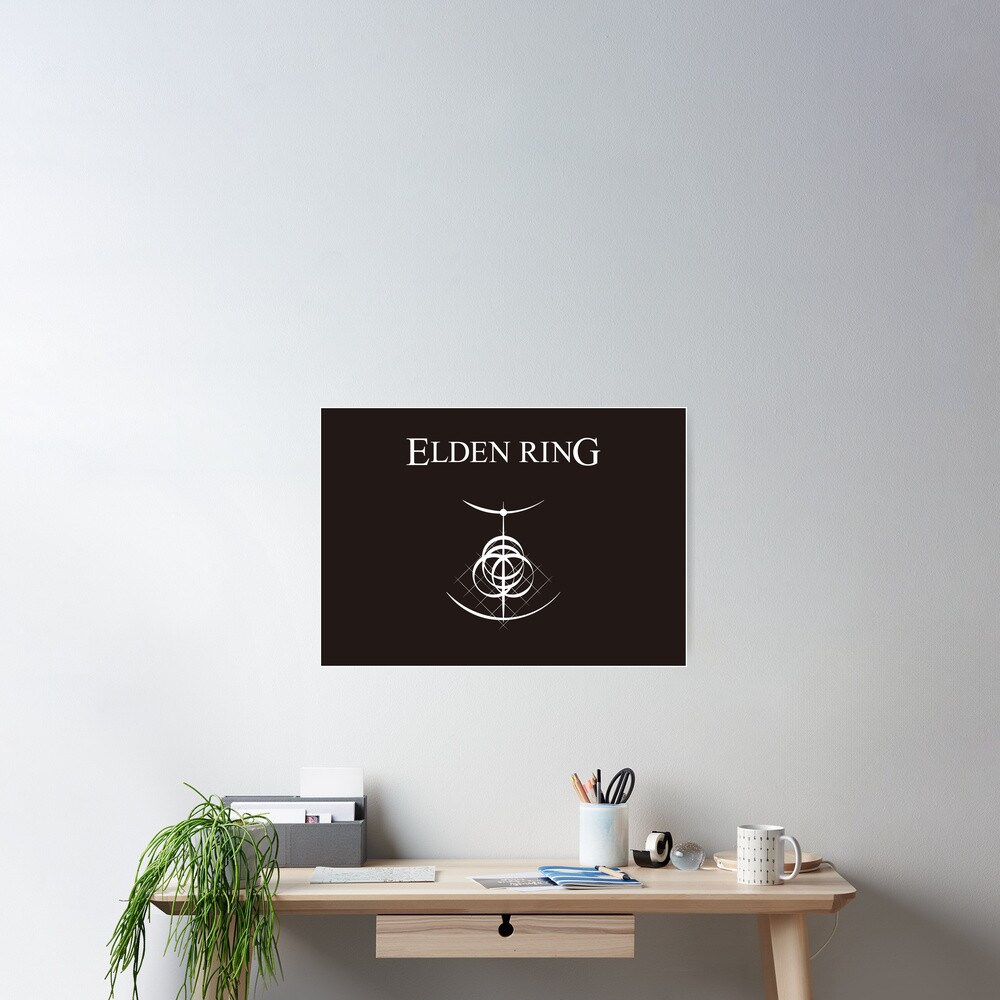 "Elden Ring Vector Logo" Poster by bendups | Redbubble