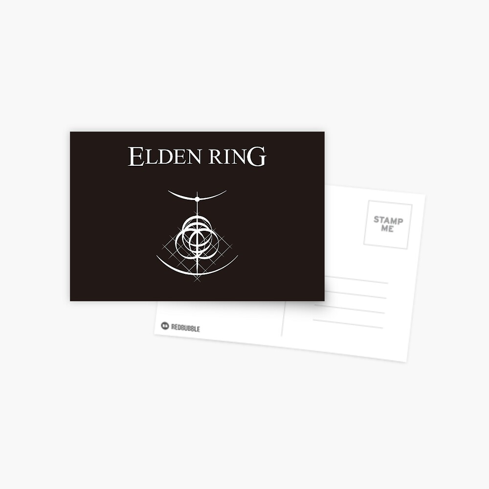 "Elden Ring Vector Logo" Postcard by bendups | Redbubble