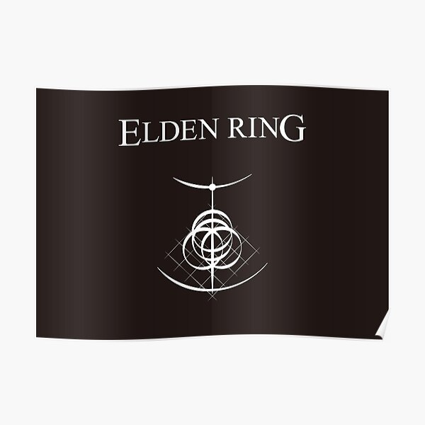 "Elden Ring Vector Logo" Poster by bendups | Redbubble