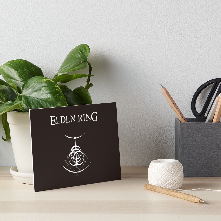 "Elden Ring Vector Logo" Art Board Print by bendups | Redbubble