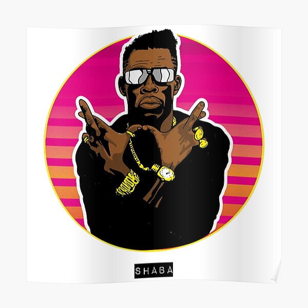 "Shabba Ranks" Poster for Sale by syedisfar | Redbubble