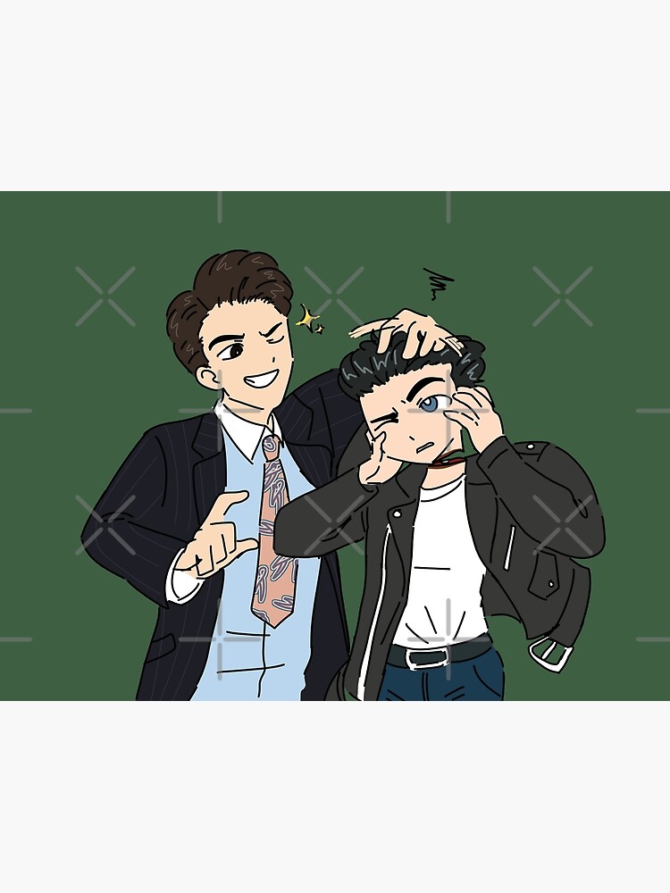 "Ghosts CBS - Crash and Trevor" Photographic Print by Quixilvrr | Redbubble