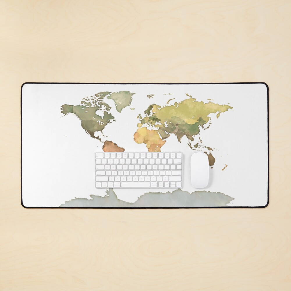 "Minimalist Modern World Map " Poster for Sale by Szafranscy Art Studio ...