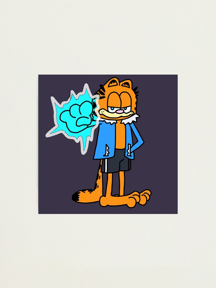 "Garfield the Cat as Sans Undertale" Photographic Print for Sale by ...