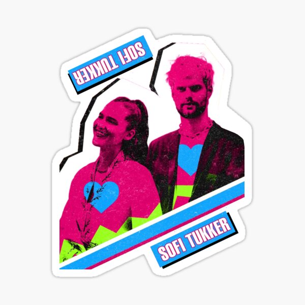 "Sofi Tukker" Sticker by toffolotty | Redbubble