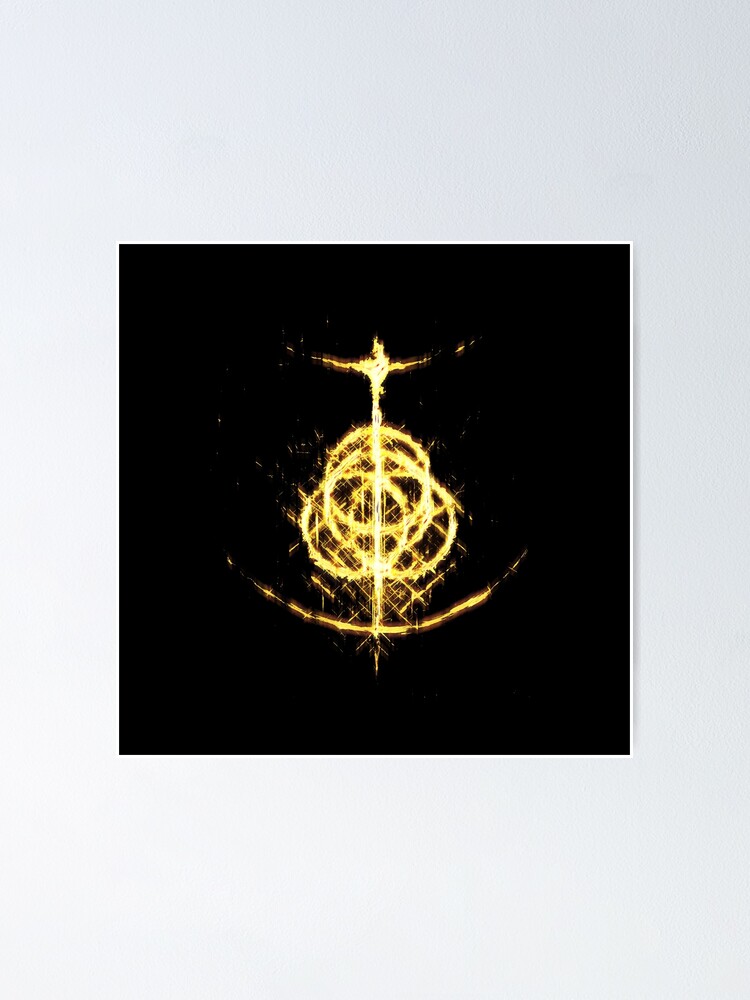 "Elden Ring Emblem Symbol" Poster by trentnin | Redbubble