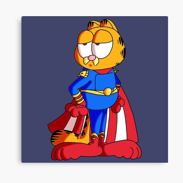 "Garfield the cat: HOMELANDER (The Boys)" Canvas Print for Sale by ...
