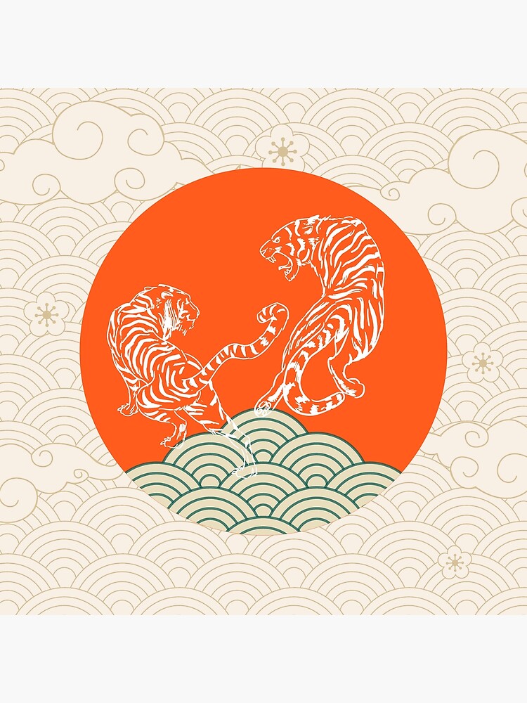 "Cloud Tiger" Art Print by yusufstry | Redbubble