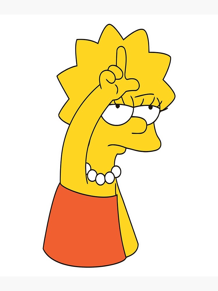 "lisa loser" Poster for Sale by artSofie | Redbubble