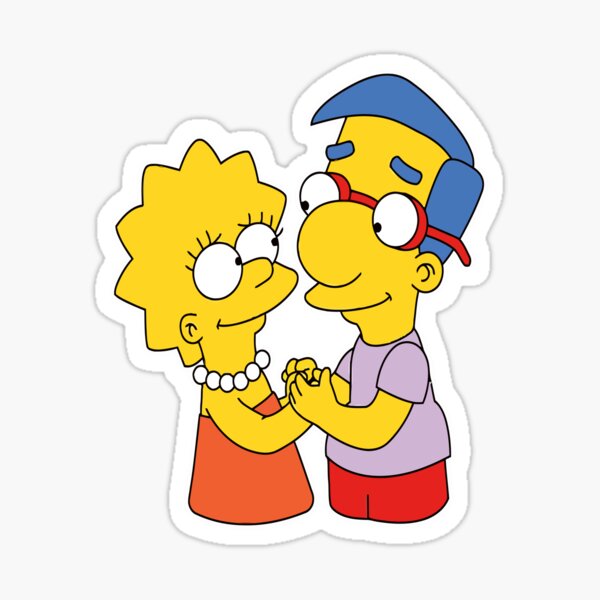 "lisa" Sticker by artSofie | Redbubble