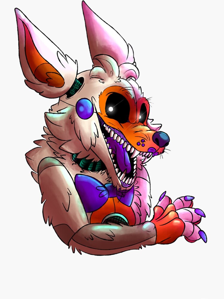 Pegatina «Camisetas de Lolbit, regalos de Navidad de Lolbit, maqueta de ...