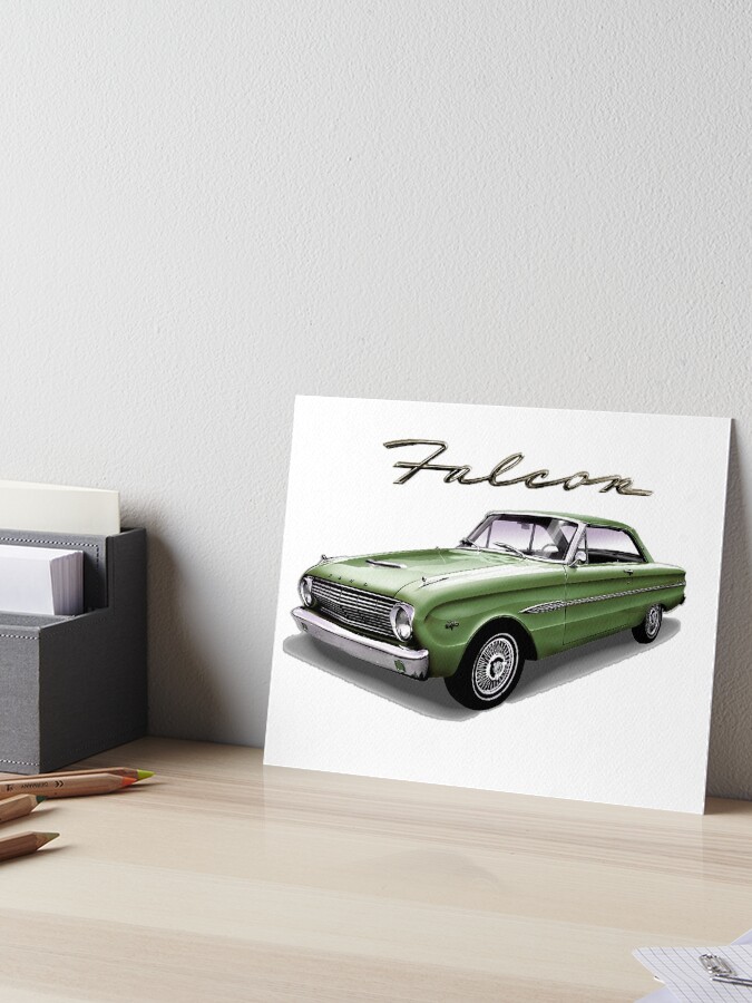 "Ford Falcon - Green" Art Board Print for Sale by angus77ok | Redbubble