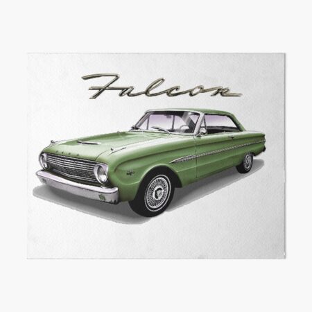 "Ford Falcon - Green" Art Board Print for Sale by angus77ok | Redbubble