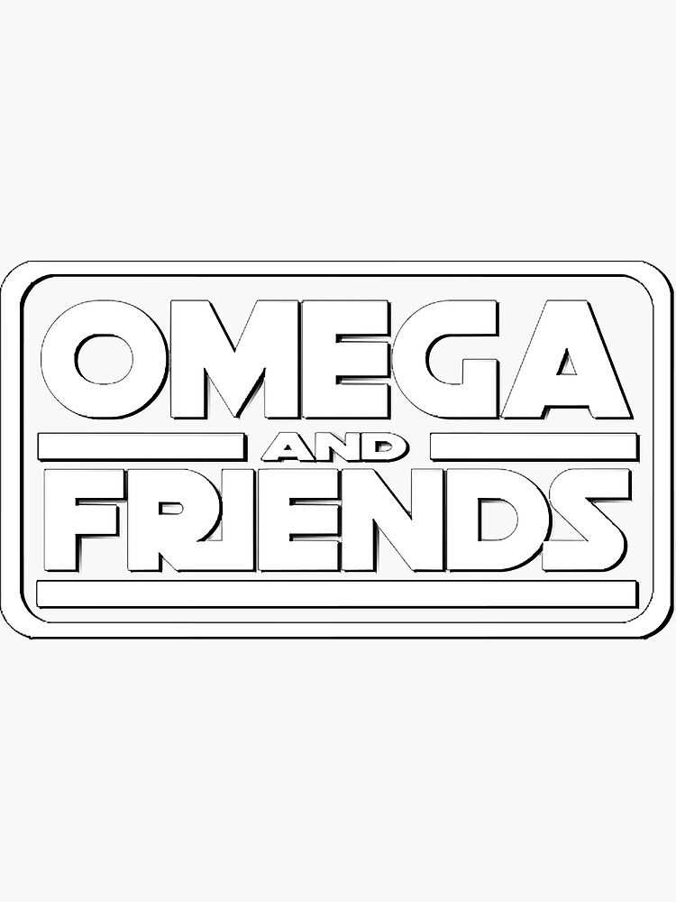 "Omega & Friends " Sticker by quangtuan199 | Redbubble