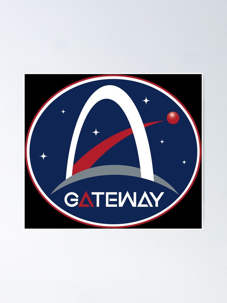 "Nasa Lunar Gateway Logo" Poster for Sale by ILoveSpace01 | Redbubble