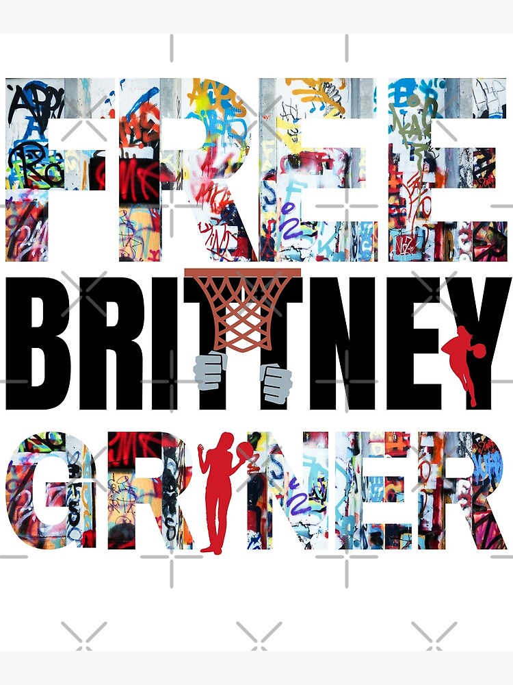 "Free Brittney Griner" Poster for Sale by DontLaughSwim | Redbubble