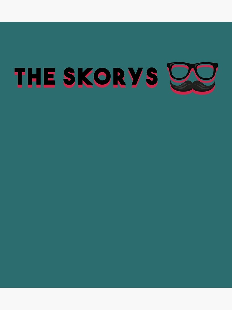Póster «El logotipo de Skorys Merch azul» de LyLas147 | Redbubble