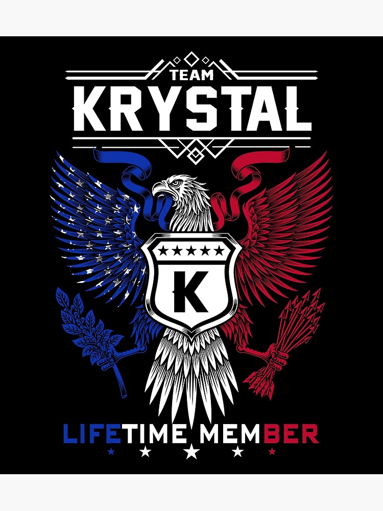 Póster «Camiseta con el nombre de Krystal - Camiseta con artículo de ...