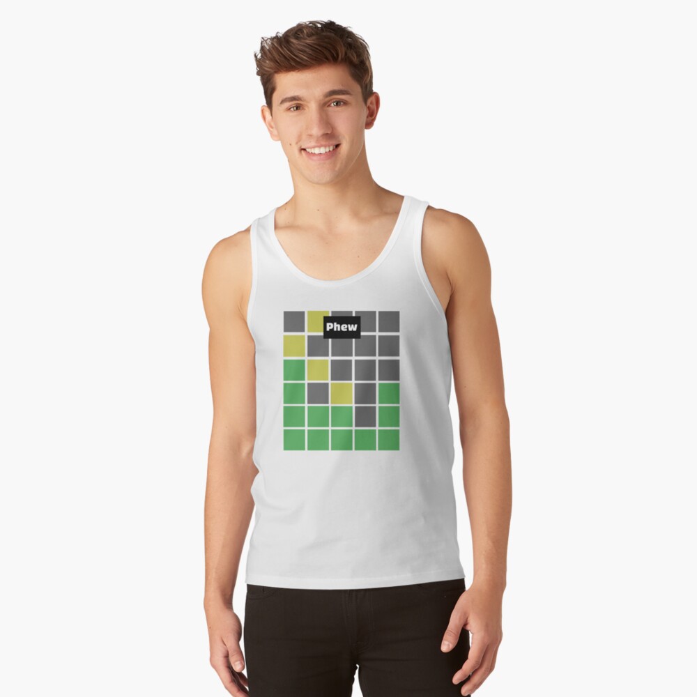 "Wordle Phew Meme" Sticker for Sale by SamiJanelle | Redbubble